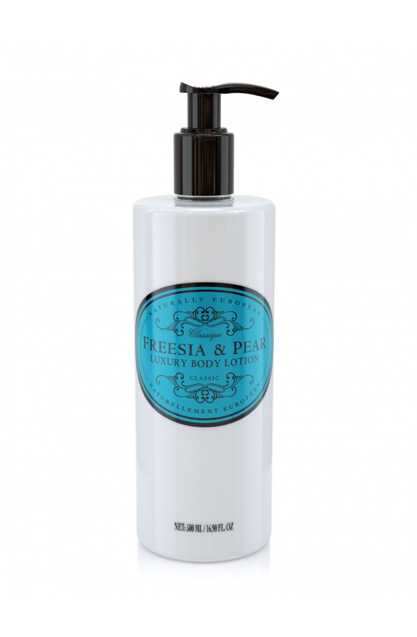 Freesia And Pear Body Lotion Naturally European